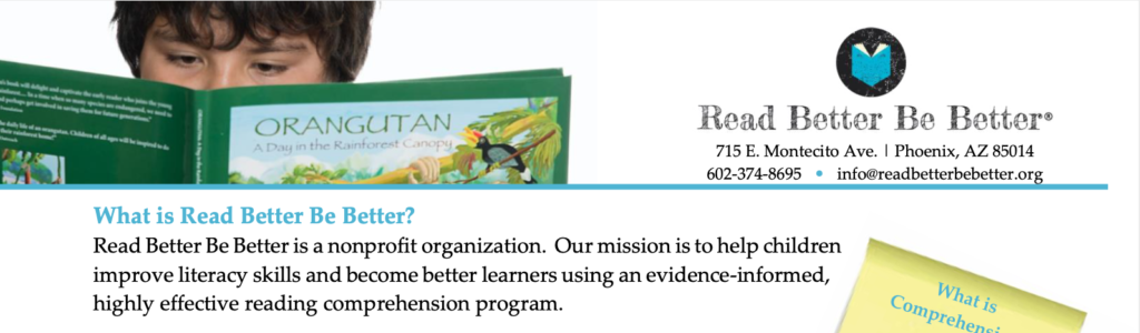 Program Resources - Read Better Be Better